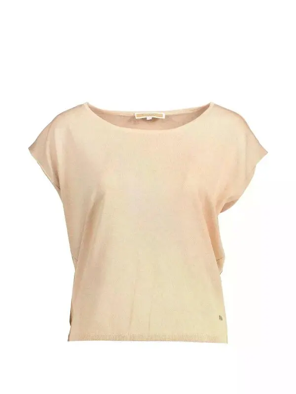 KOCCA Short-sleeve Knit Top - Neutrals
