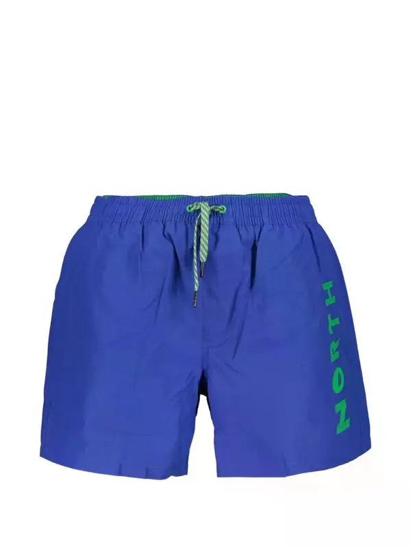 NORTH SAILS Logo-print Swim Shorts - Blue