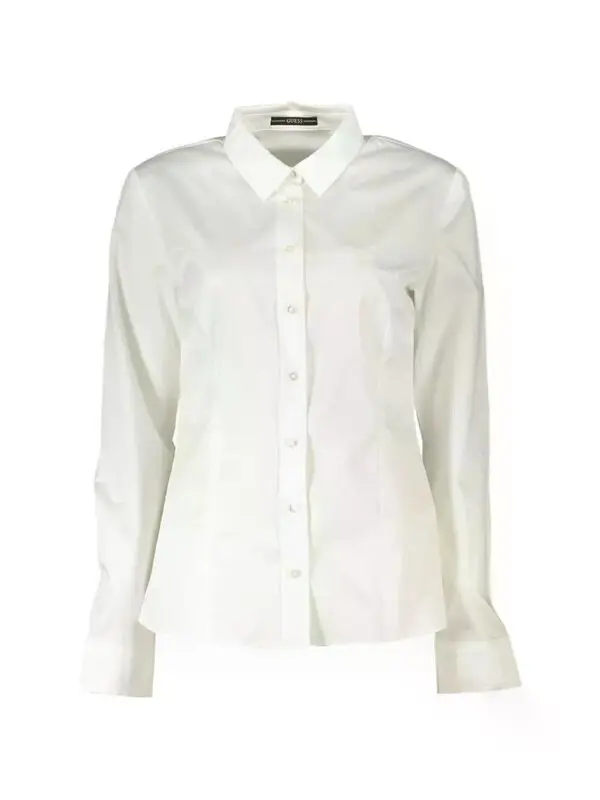 Guess Slim-fit Long-sleeve Shirt - White