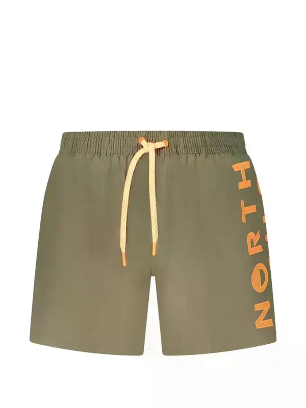 NORTH SAILS Logo Swim Shorts - Green