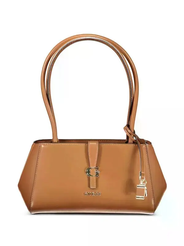Guess Logo Plaque Padlock Shoulder Bag