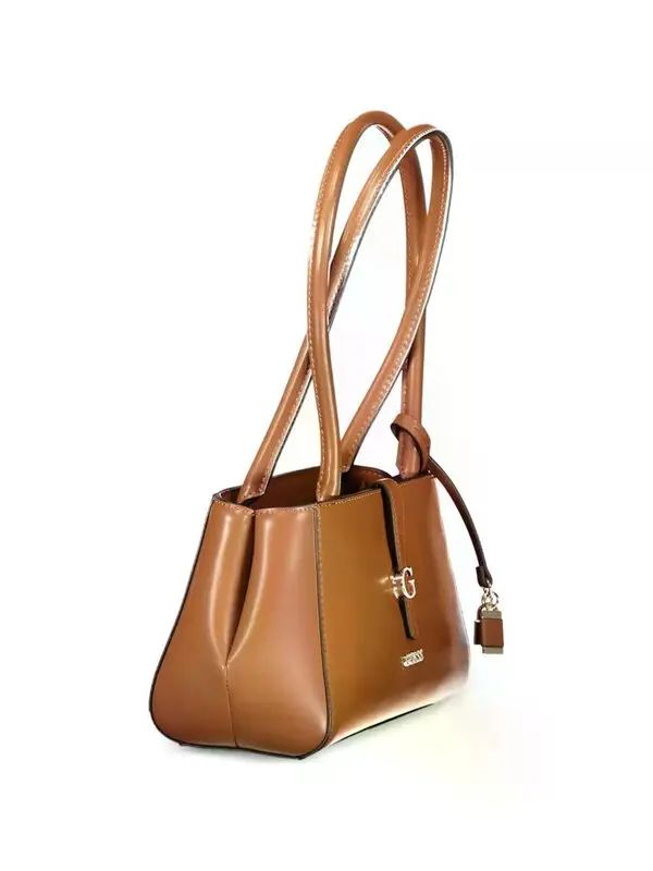 Guess Logo Plaque Padlock Shoulder Bag