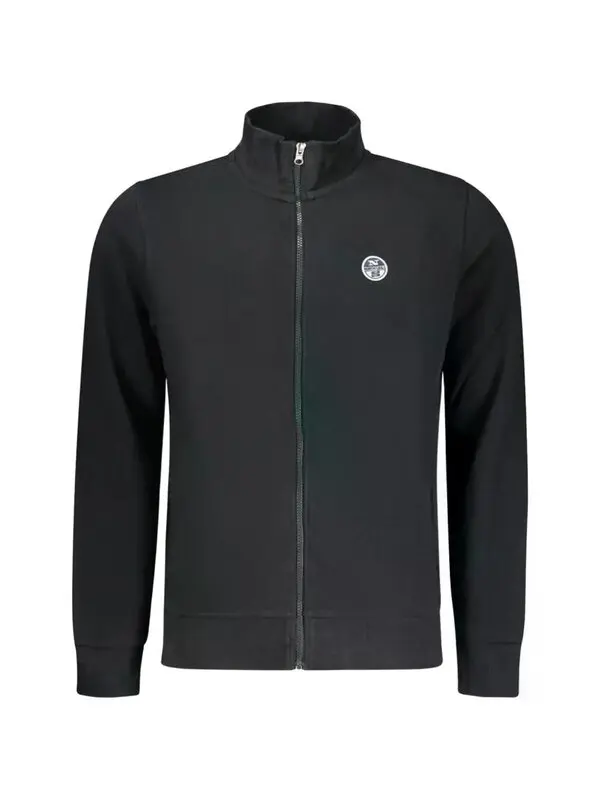 NORTH SAILS Zip-up Sweatshirt - Black
