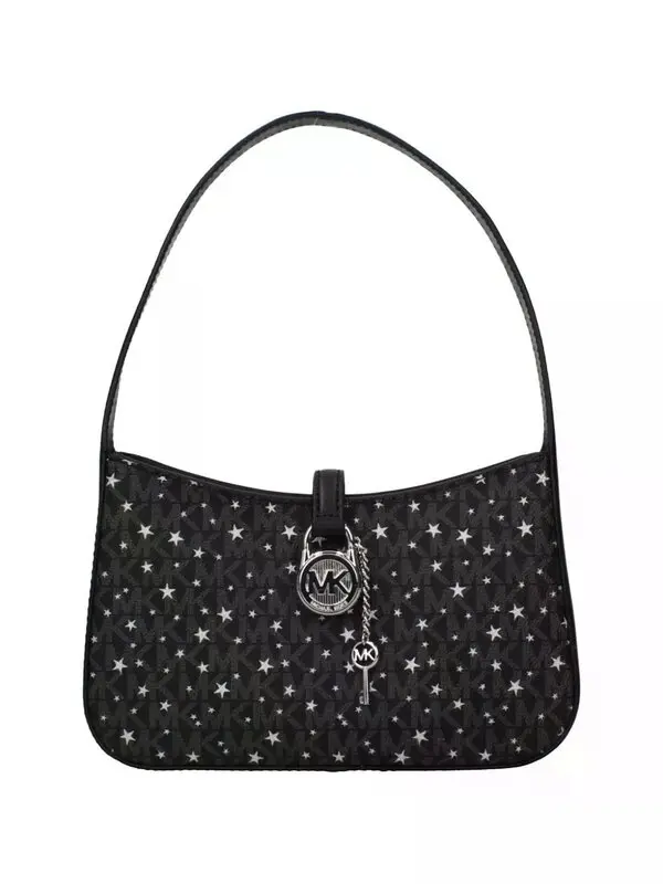 Michael Kors Monogram Star-print Tote - Black