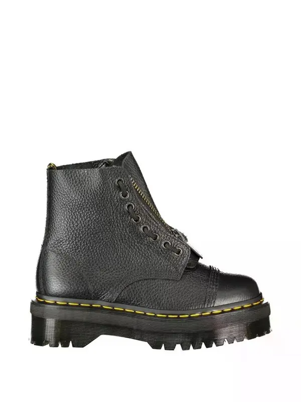 Dr. Martens Sinclair Milled Leather Ankle Boots - Black