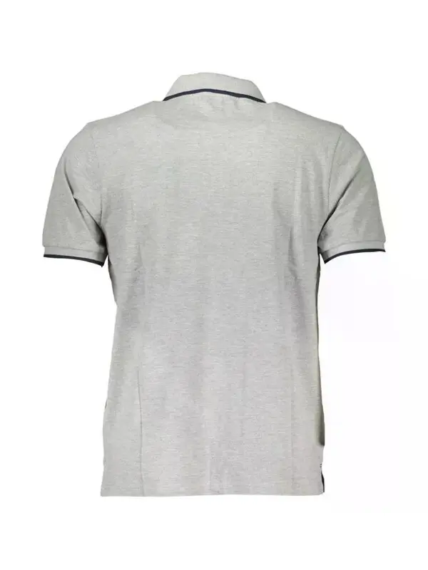 NORTH SAILS Logo-print Cotton Polo Shirt - Grey
