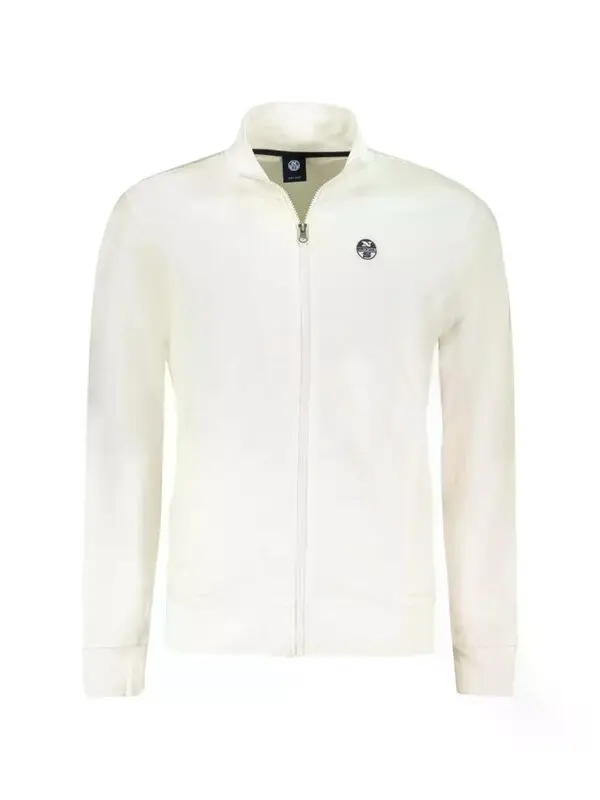NORTH SAILS Logo-patch Zip-up Sweatshirt - Neutrals