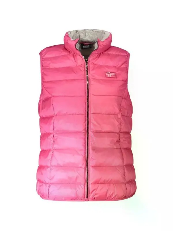NORWEGIAN RAIN Quilted Sleeveless Jacket - Pink