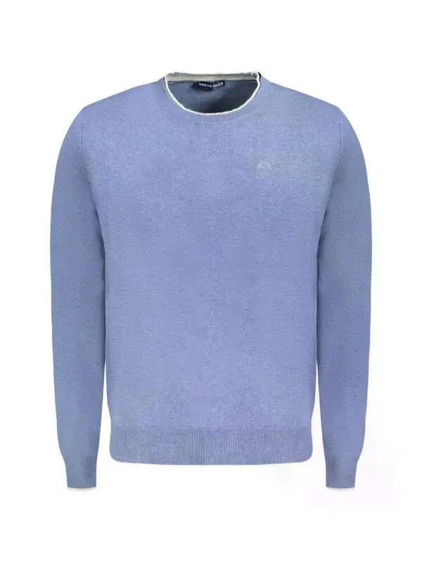 NORTH SAILS Crew-neck Cotton Sweater - Blue
