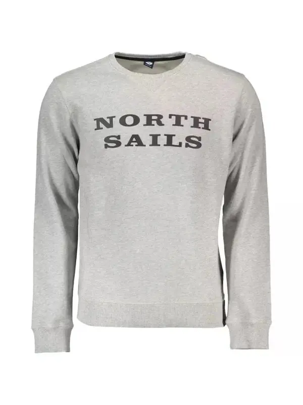 NORTH SAILS Logo-print Crew-neck Sweatshirt - Grey