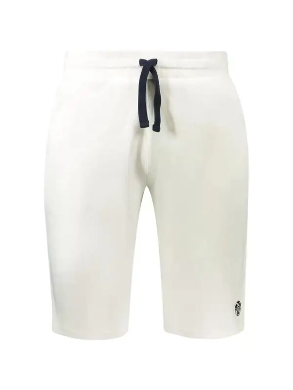 NORTH SAILS Cotton Jersey Drawstring Shorts - White