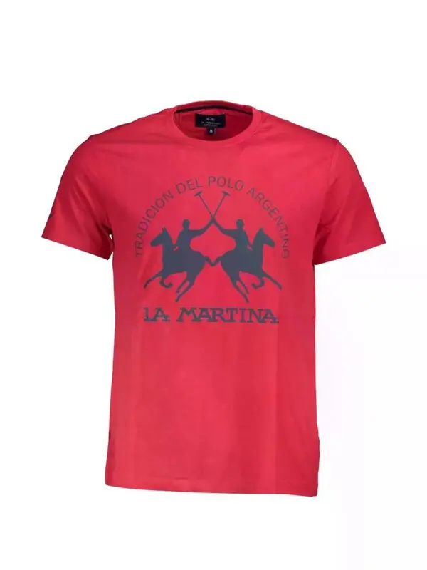 LA MARTINA Crew-neck T-shirt