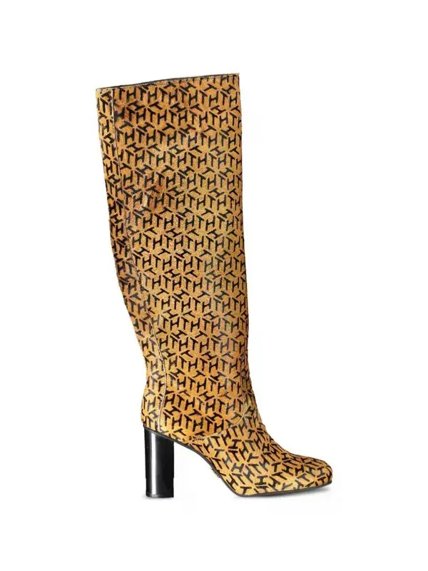 Tommy Hilfiger Monogram-pattern Boots