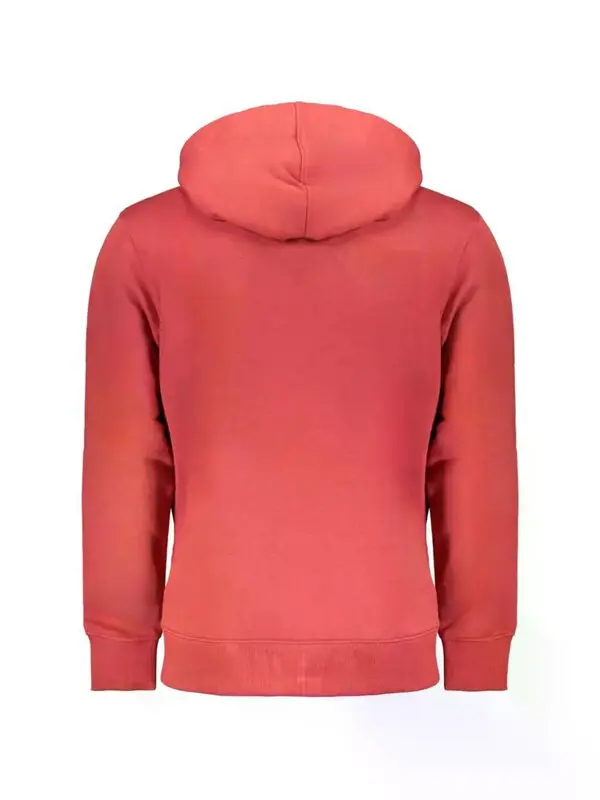 Calvin Klein Logo-patch Hoodie - Red