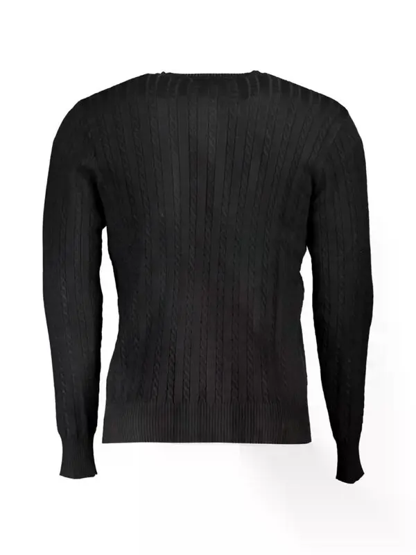 U.S. Grand Cable-knit Crew-neck Sweater