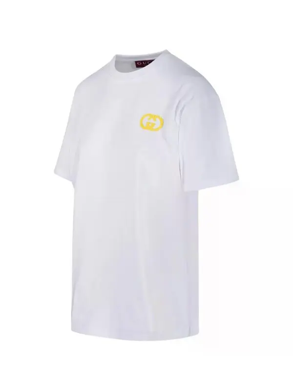 Gucci Interlocking-g Logo T-shirt - White