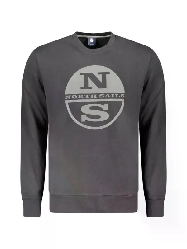 NORTH SAILS Logo-print Crew-neck Sweatshirt - Grey