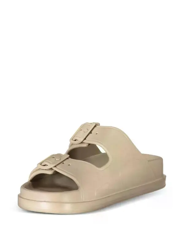 BLAUER. Buckled Flat Sandals