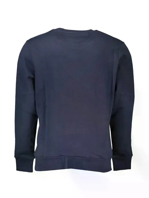 LA MARTINA Embroidered-logo Cotton Sweater