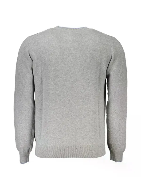 HARMONT & BLAINE Embroidered-logo Sweater - Grey