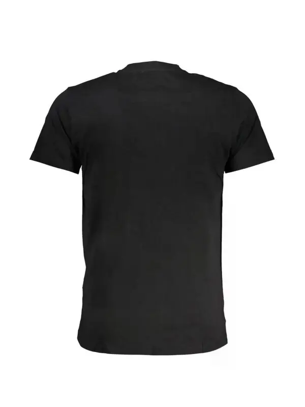 Roberto Cavalli Graphic-print Cotton T-shirt - Black