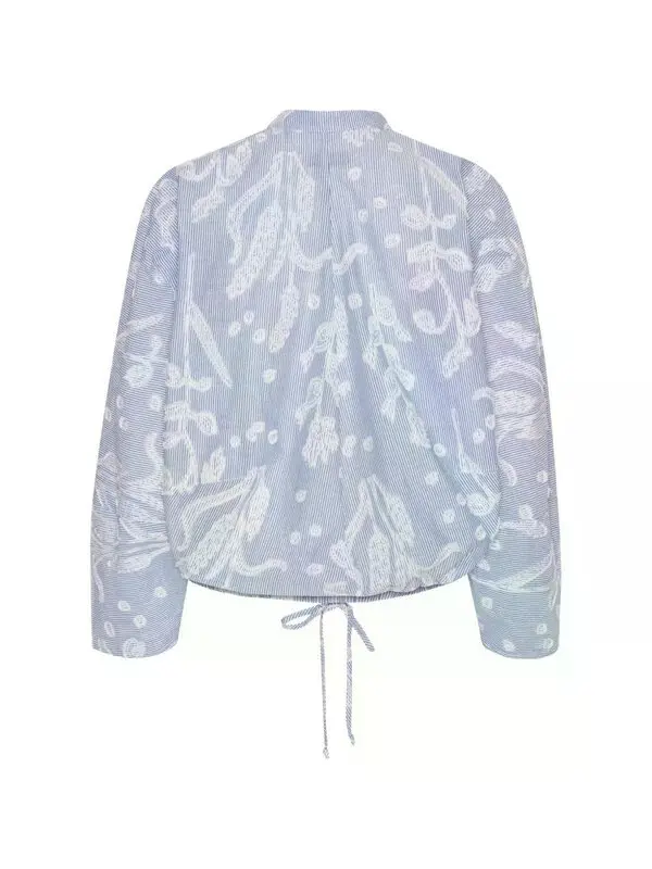 Henrik Vibskov Striped Shirt - White