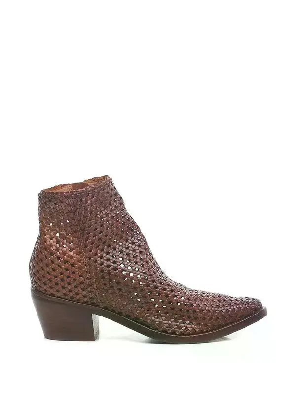 ZOLFO Woven Leather Boots