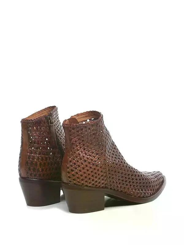 ZOLFO Woven Leather Boots