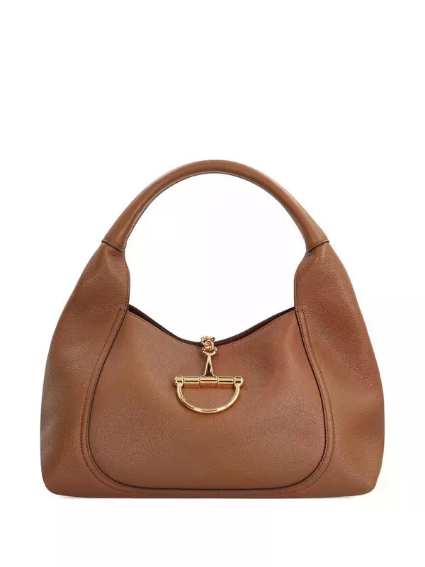 Gucci Softbit Horsebit-detail Tote Bag - Brown