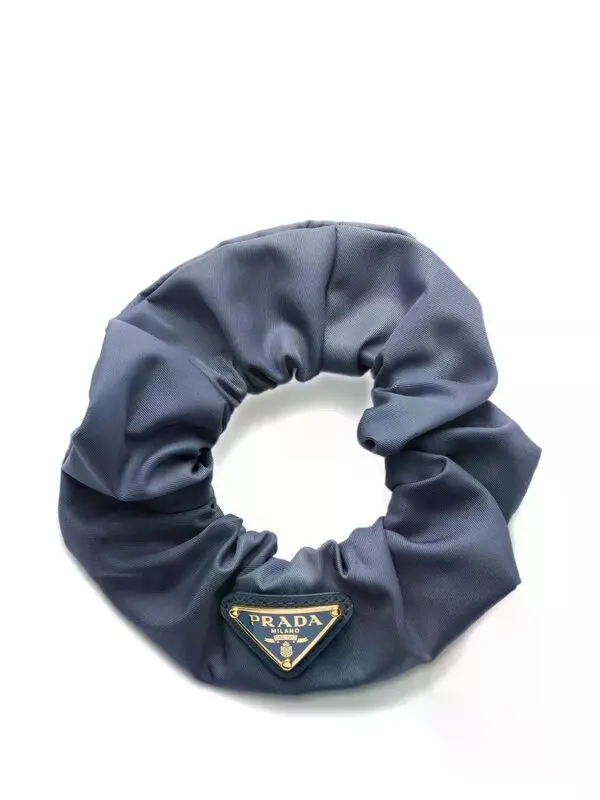 Prada Re-nylon Scrunchie - Blue