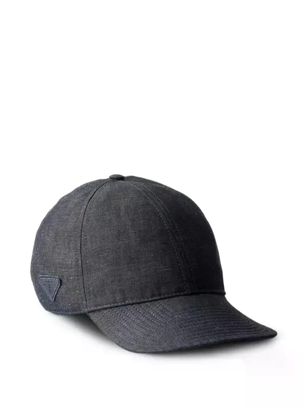 Prada Denim Baseball Cap - Blue