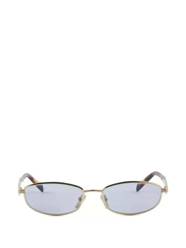 Prada Sunglasses With Logo - Gold
