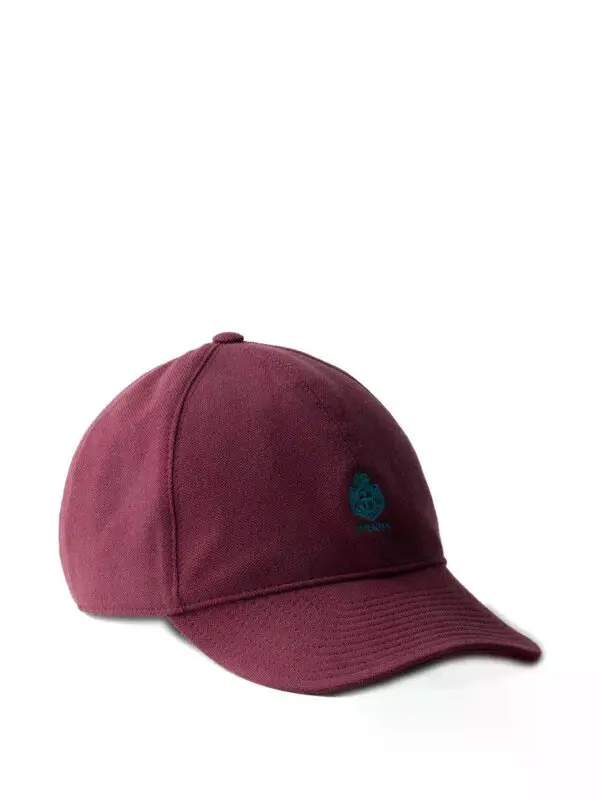 Prada Old Piqué Baseball Cap - Red