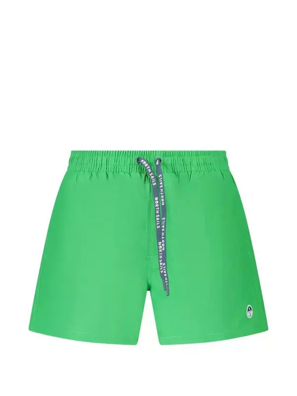 NORTH SAILS Logo-patch Swim Shorts - Green