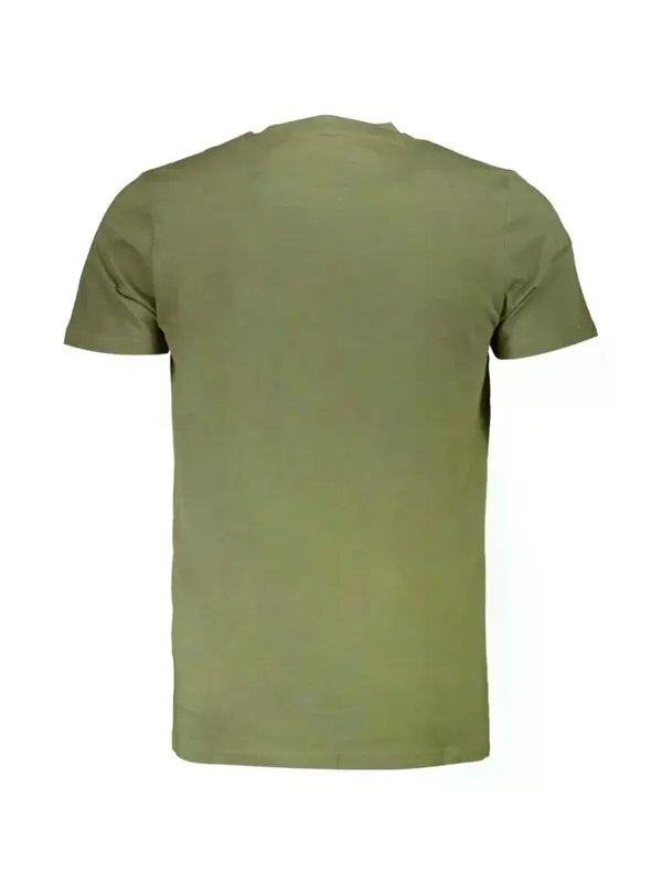 Roberto Cavalli Logo-graphic Cotton T-shirt - Green