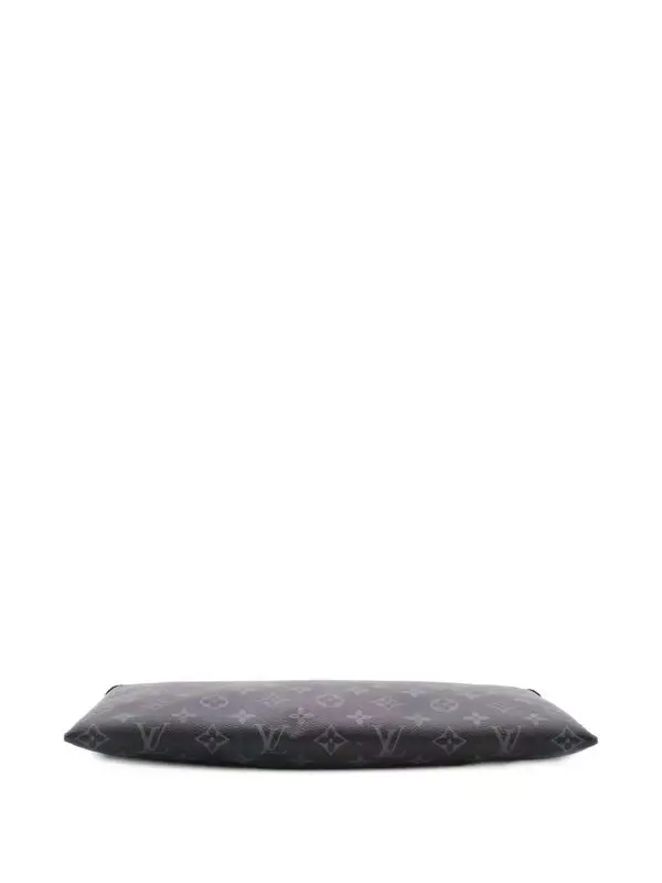 LOUIS VUITTON Discovery Pochette Monogram Eclipse Canvas Gm Pouch