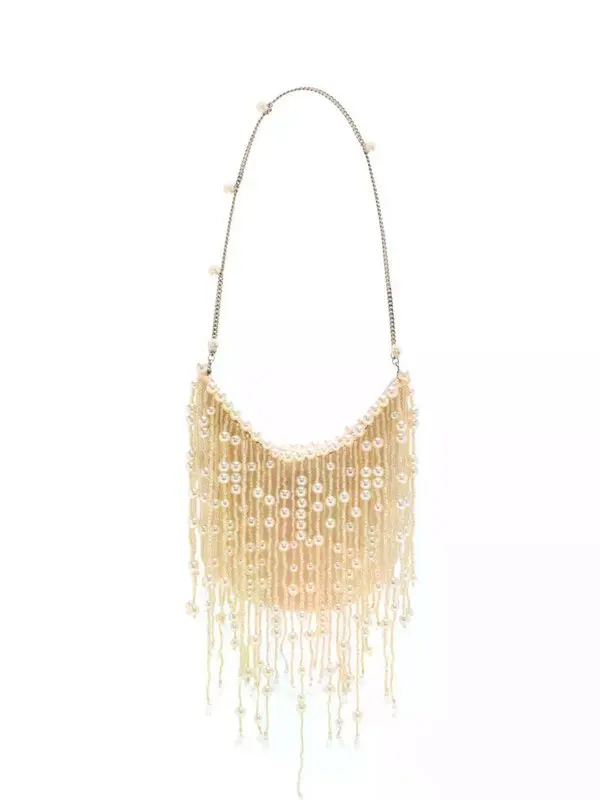 Jw Pei Fringe-trimmed Shoulder Bag - Neutrals