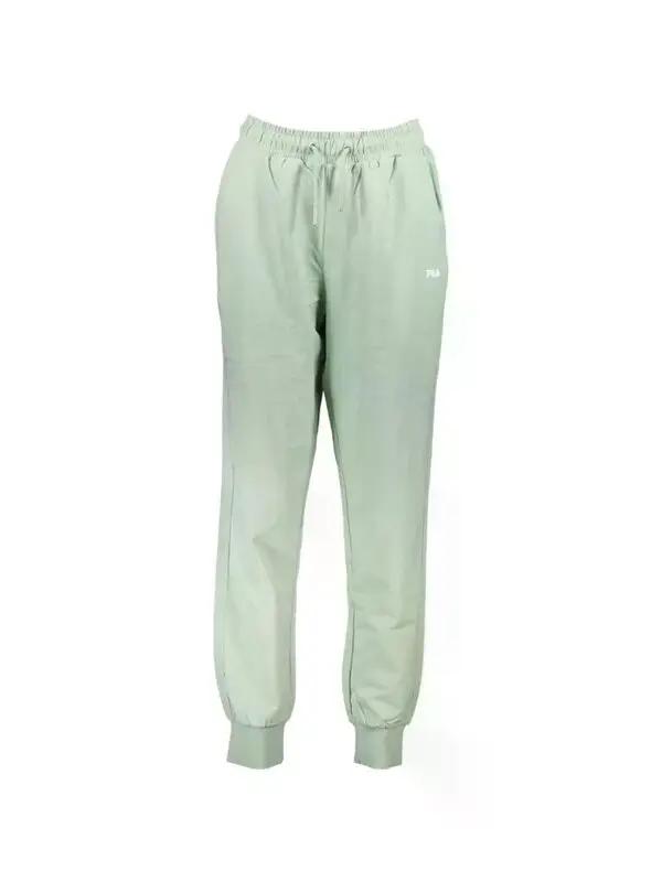 FILA Drawstring Cotton Track Pants - Green