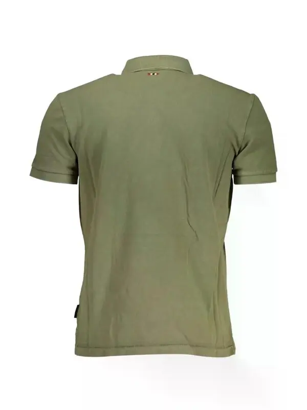 NAPAPIJRI Logo-print Polo Shirt - Green