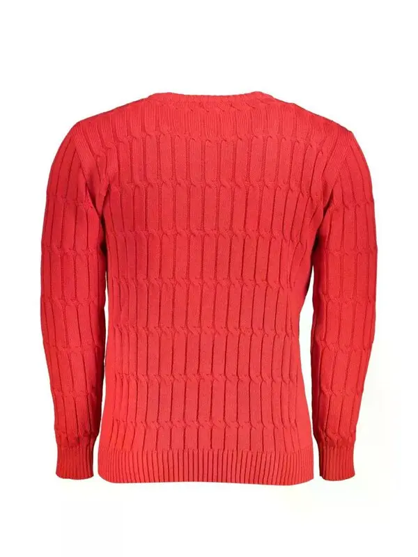 U.S. Grand Cable-knit Sweater With Pocket Detail