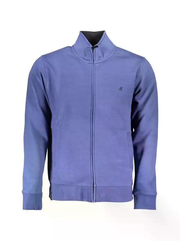 U.S. GRAND Zip-up Cardigan - Purple