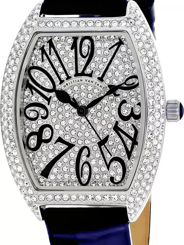 CHRISTIAN VAN SANT Elegant 41mm Watch - Silver