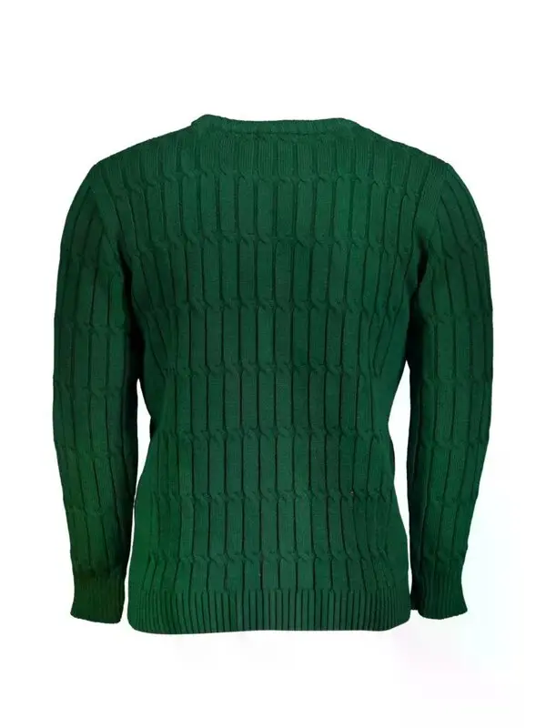 U.S. Grand Cable-knit Sweater With Pocket Detail