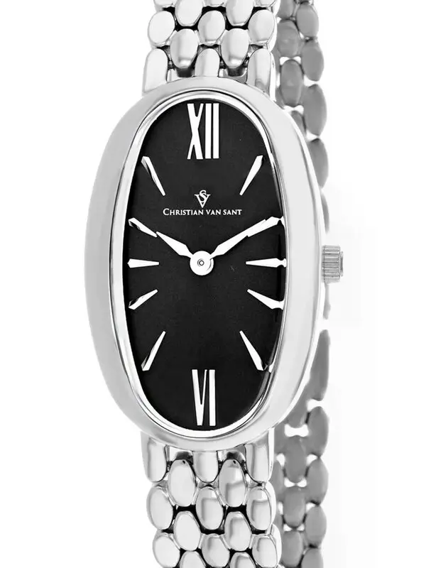 CHRISTIAN VAN SANT Lucia Pebble Bracelet 31mm Watch - Black