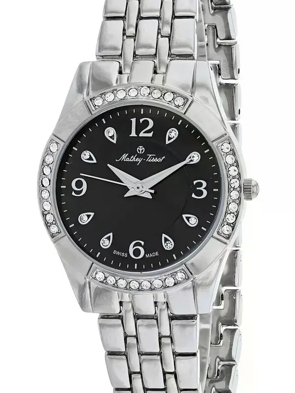 MATHEY TISSOT Fleury Crystal-embellished 28mm Watch