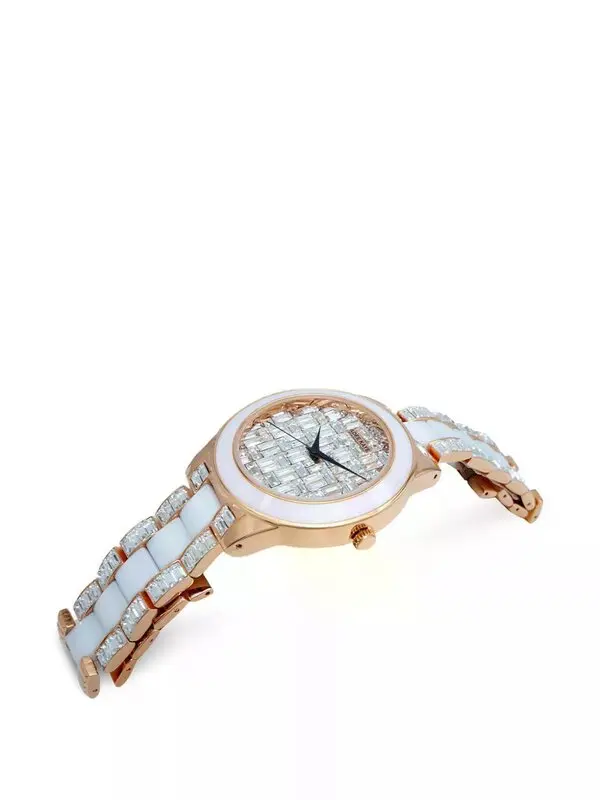 ADEE KAYE Venice Crystal-embellished 41mm Watch