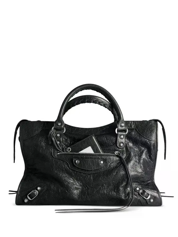 Balenciaga Medium City Tote Bag - Black