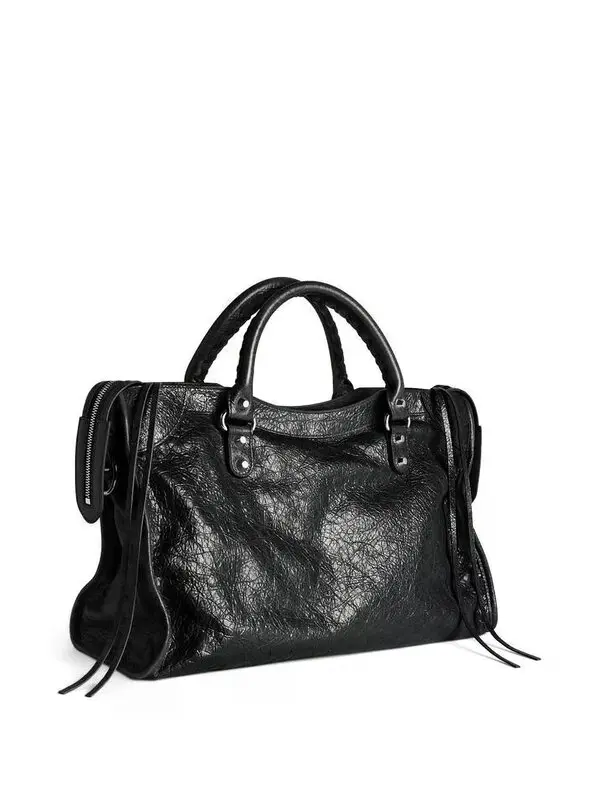 Balenciaga Medium City Tote Bag - Black