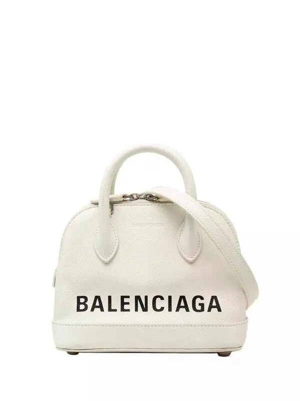 Balenciaga Ville Xxs Top Handle Satchel - White