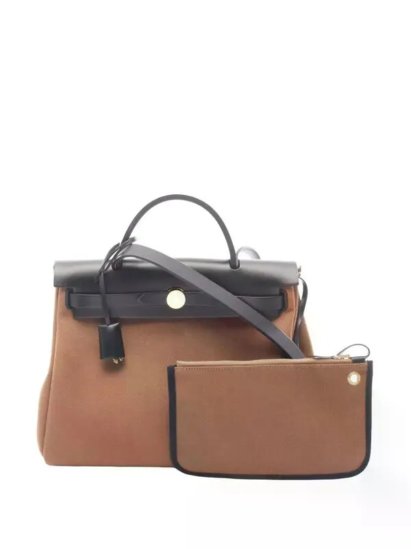 Hermès 2024 Herbag Zip 31 Retourne Satchel - Brown